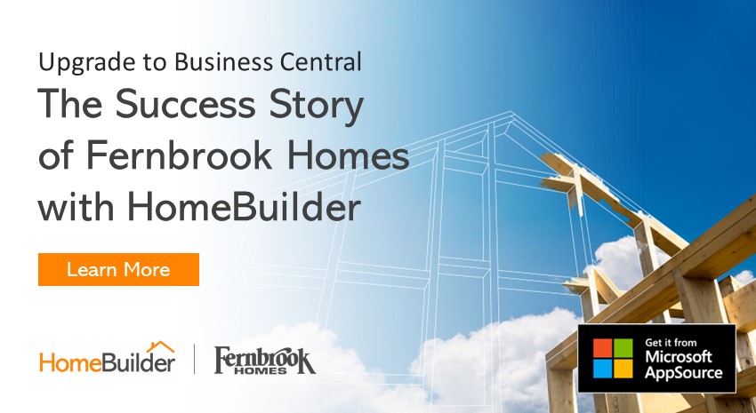 A HomeBuilder Upgrade - The Fernbrook Story | SUITE ENGINE