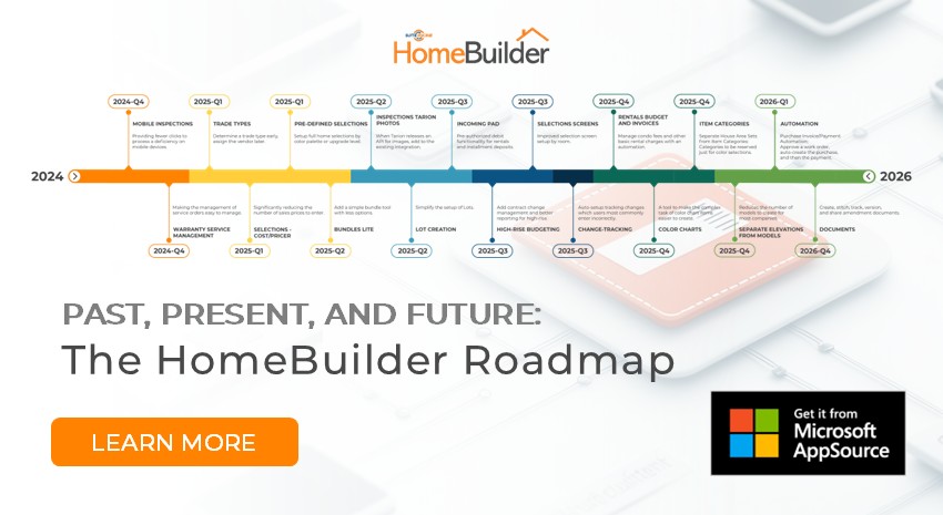 HomeBuilder Product Development Roadmap | SUITE ENGINE